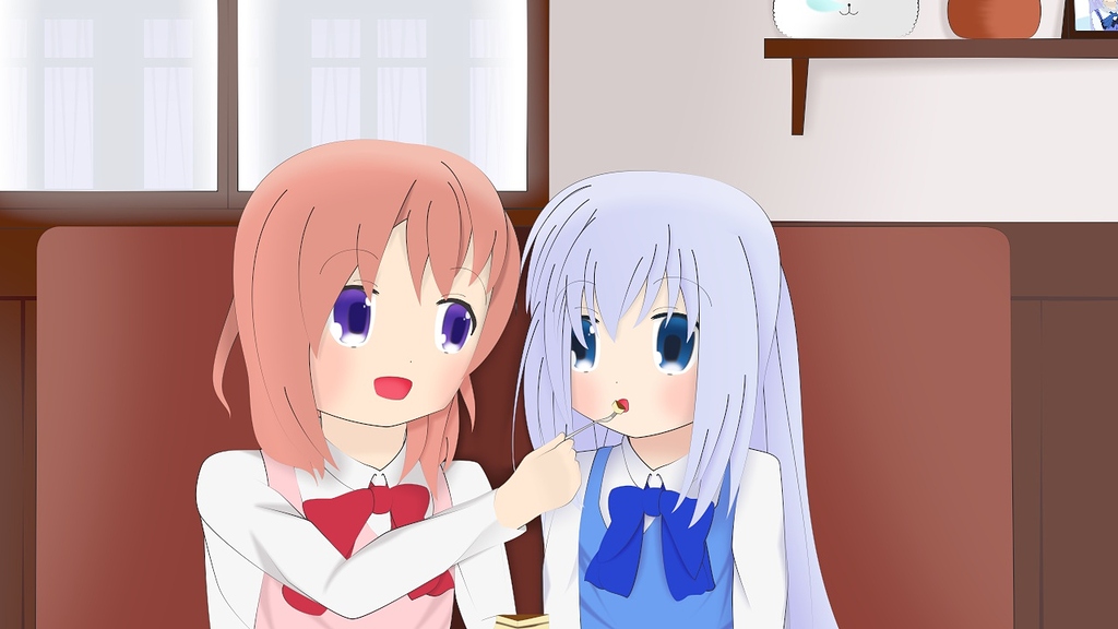 [Image] GochiUsa Fan Art - Sweet Treats - Finished works - Synfig Forums