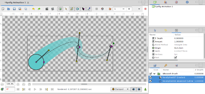 [SOLVED] How to draw a different kind of Gradient Curve..? - Synfig related help - Synfig Forums