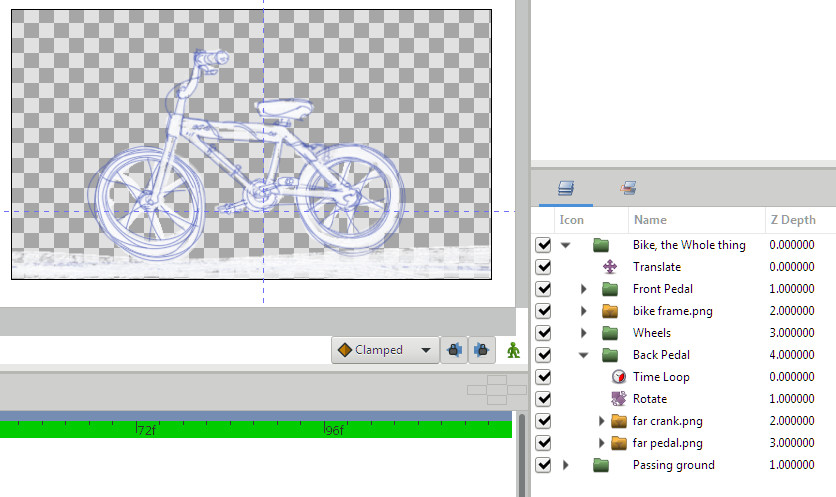 [SOLVED] Rotations on rotations on movements :) Bike pedals ...